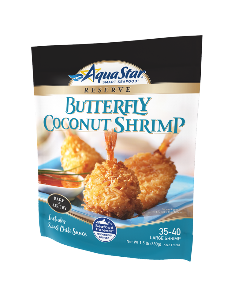 Crunchy Breaded Butterfly Shrimp Aqua Star